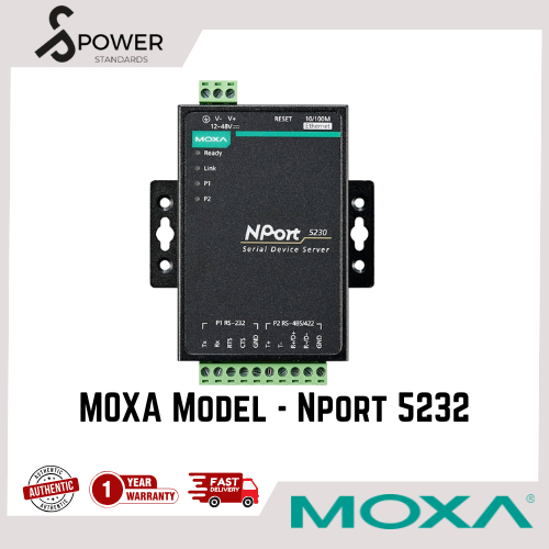 MOXA Model : Nport 5232 | Shopee Philippines