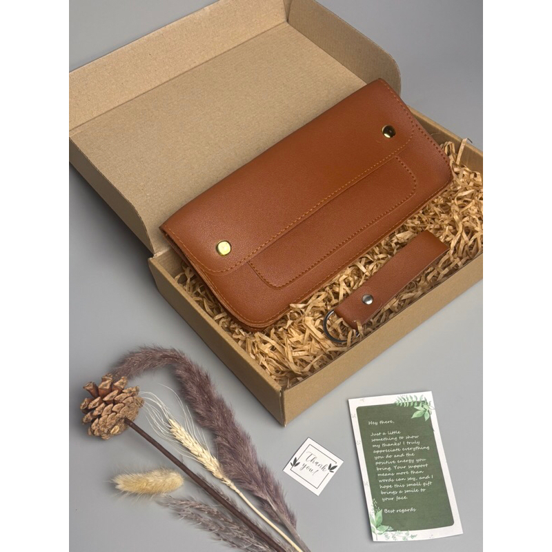 VESTRADA (Marikina Made) Nelly Checkbook Holder x Key Holder Keychain ...