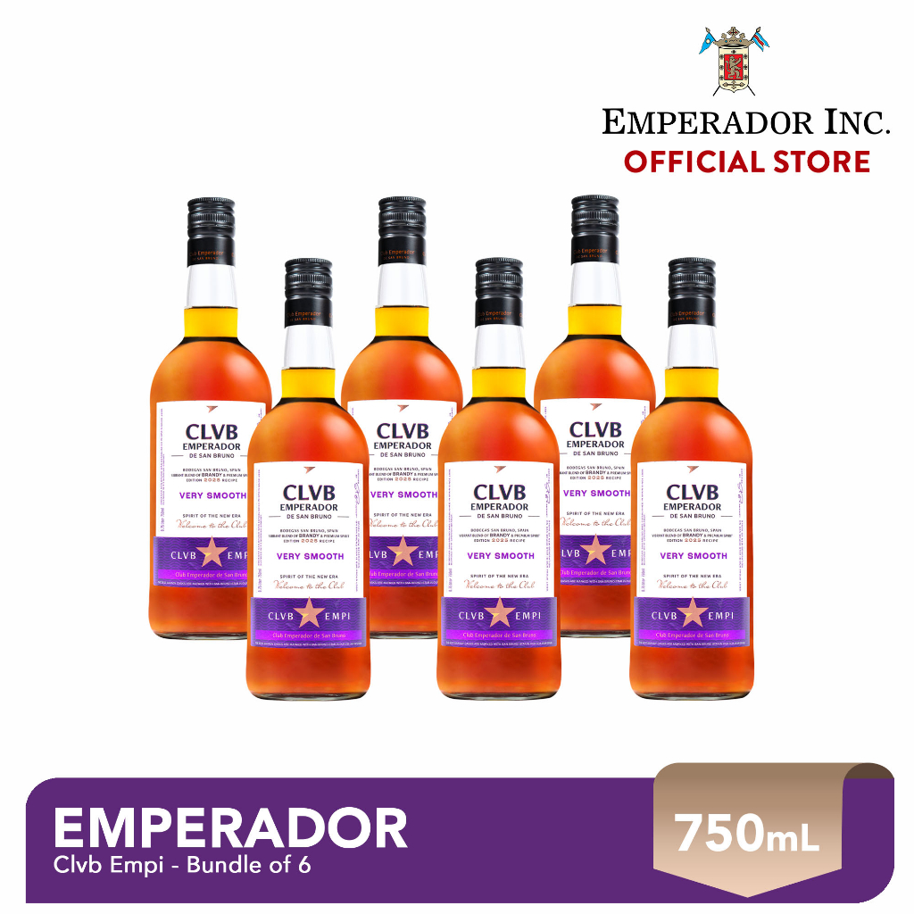 CLVB EMPI Brandy 750ml Bundle of 6 | Shopee Philippines