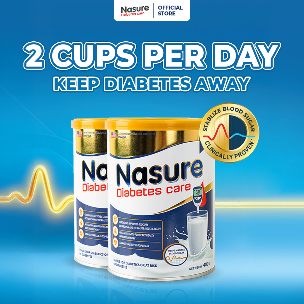 Nasure Diabetes Supplement Colostrum Milk for Diabetic People | Shopee ...