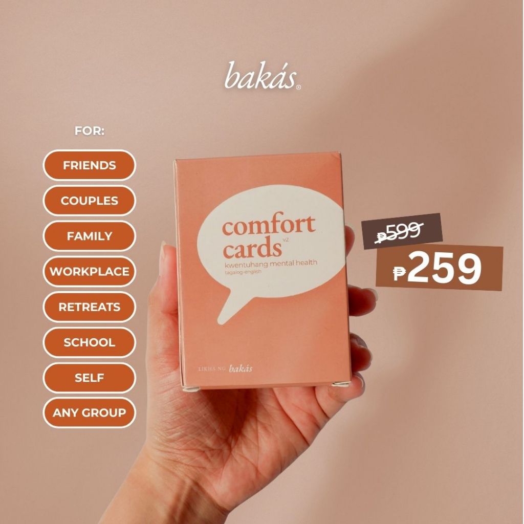 Comfort Cards V2: Kwentuhang Mental Health Self-Help Deep Conversations ...