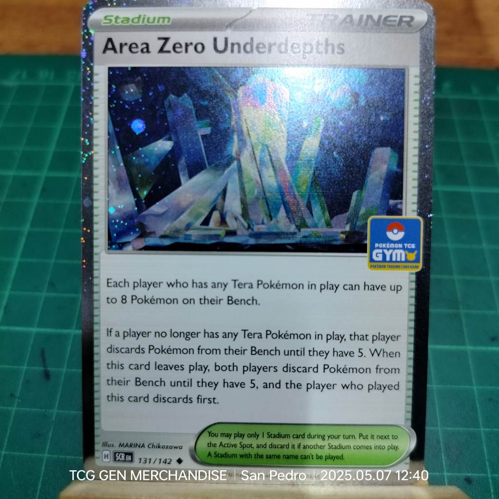 Pokemon Card Game : Asia Exclusive Area Zero Underdepths Gym Stamped ...