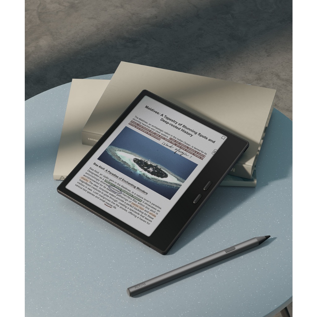 BOOX Go Color 7 Gen 2 - 7 inch COLORED E-ink reader with page-turning ...