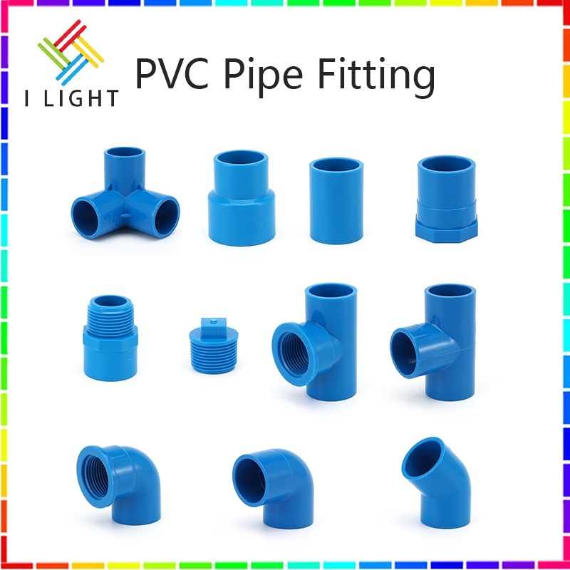 (Fast&COD )PVC Blue Coupling Water Fittings 1/2 inch 3/4 inch 1 inch ...