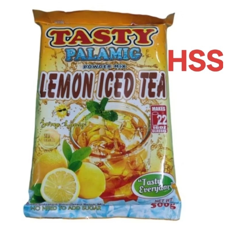 TASTY PALAMIG POWDER MIX LEMON ICED TEA500g | Shopee Philippines