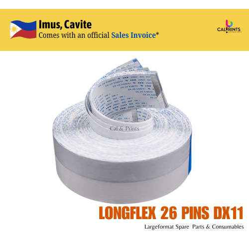 Calprints| LONGFLEX 26pins dx11 Flex Cable Connector used for Tarpaulin ...