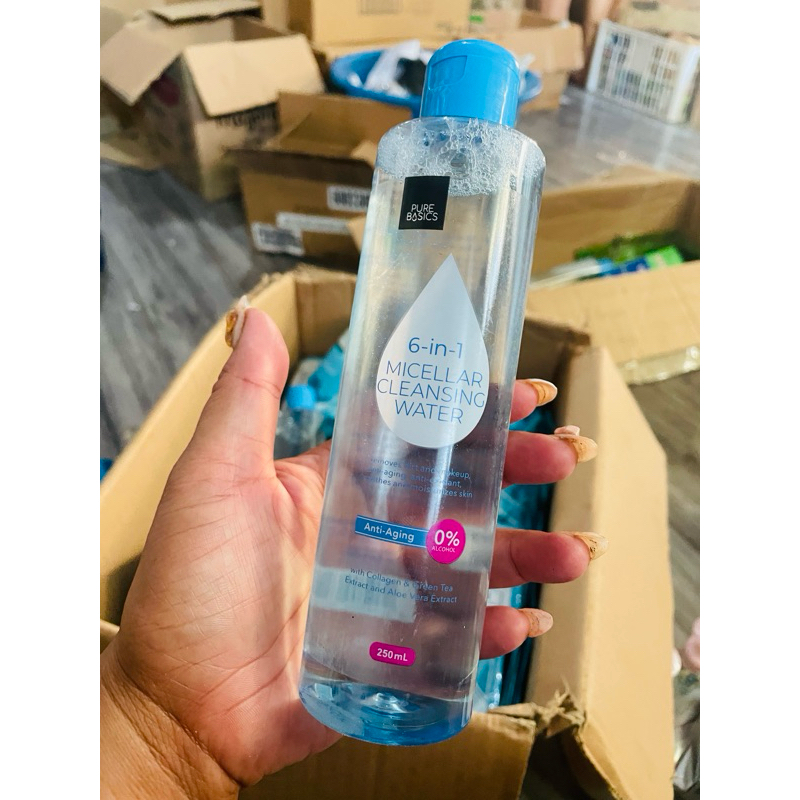 pure basics micellar cleansing water -(250ml) | Shopee Philippines