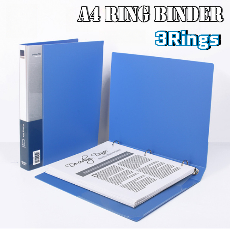 A4/Long Ring Binder Folder 3Holes Lever Arch File Binder Paper ...