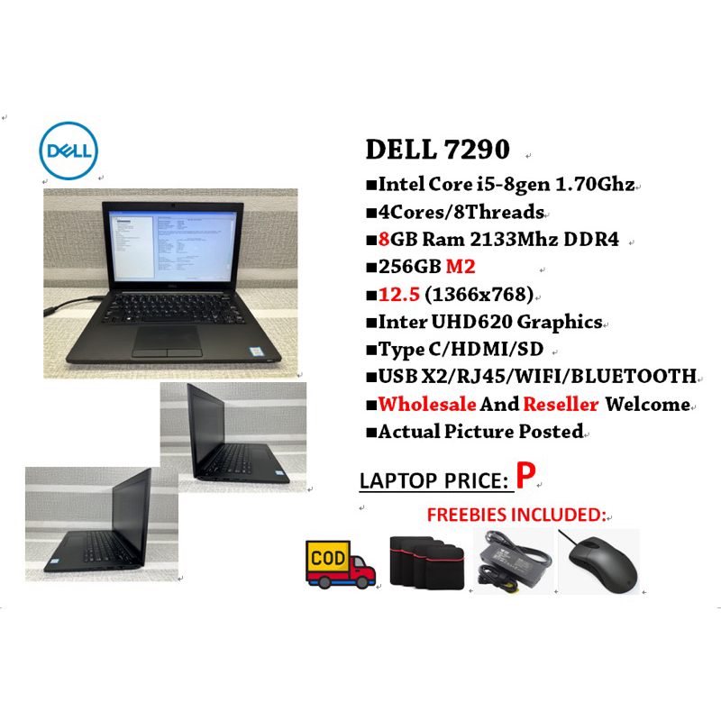 dell laptop 3410 5280 e5480 e7280 e7490 e7290 i5 i7 6th 7th 8th 10th ...