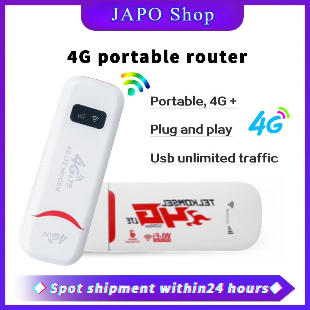 Wireless Modem WIFI USB 4G All Operator LTE 4G Modem USB 150Mbps Modem ...