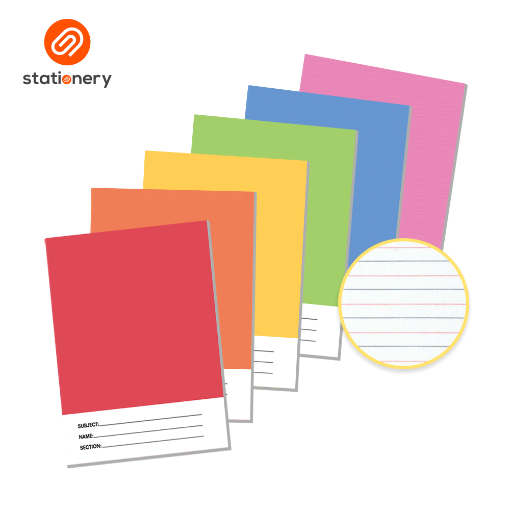 Pastel Colors Writing Notebook 80lvs Pack of 6 | Shopee Philippines