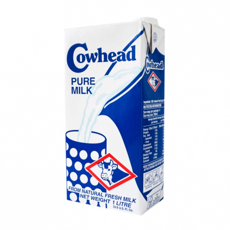 Cowhead Fresh Pure Milk UHT 1 Liter | Shopee Philippines
