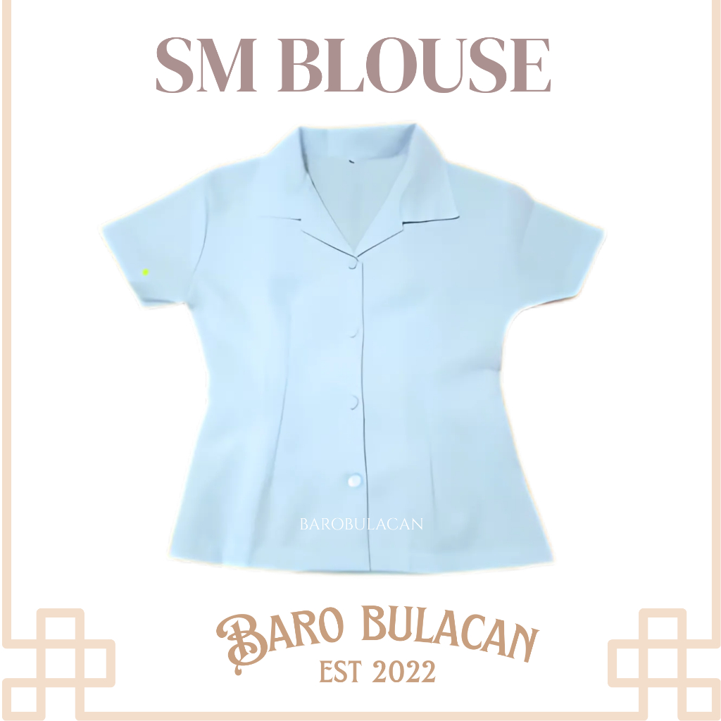 Standard Senior High Blouse School Uniform Sports Collar Sm Department ...