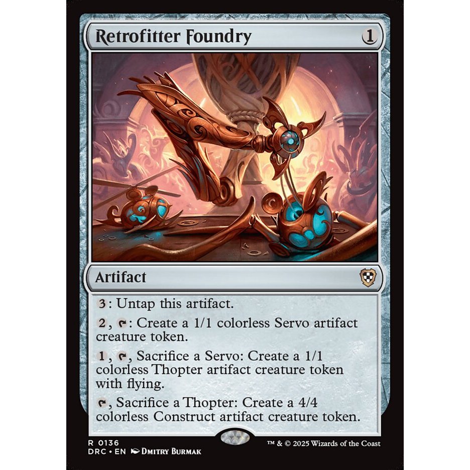 MTG Singles: Retrofitter Foundry NM Colorless DRC Commander ...
