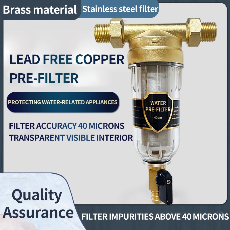 Micron Filtration Reusable Whole House Spin-down Pre-Sediment Pre ...