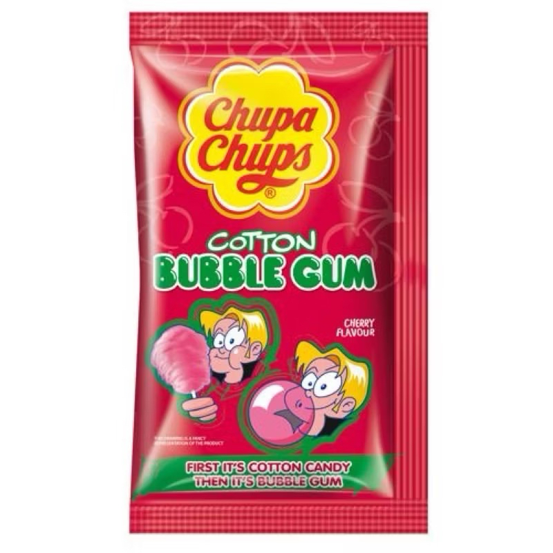CHUPA CHUPS BUBBLE GUM COTTON CANDY 11g | Shopee Philippines