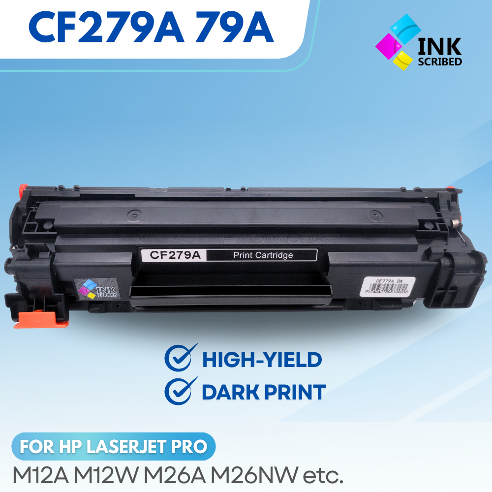 INKSCRIBED CF279A 79A Compatible Toner Cartridge for HP M12a M12w M26a ...