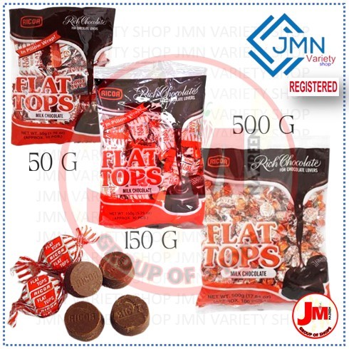 JM FG-0301 | JM Foods | RICOA FLATOPS | 50 G [APPX 10 PCS] - 150 G [APP ...