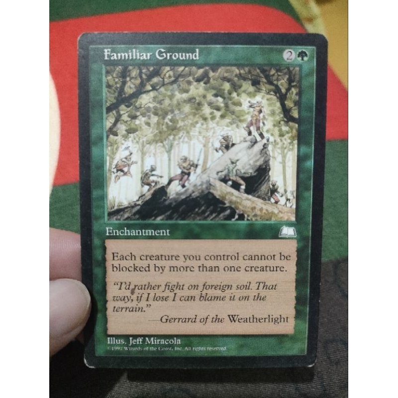 Familiar Ground MTG card | Shopee Philippines