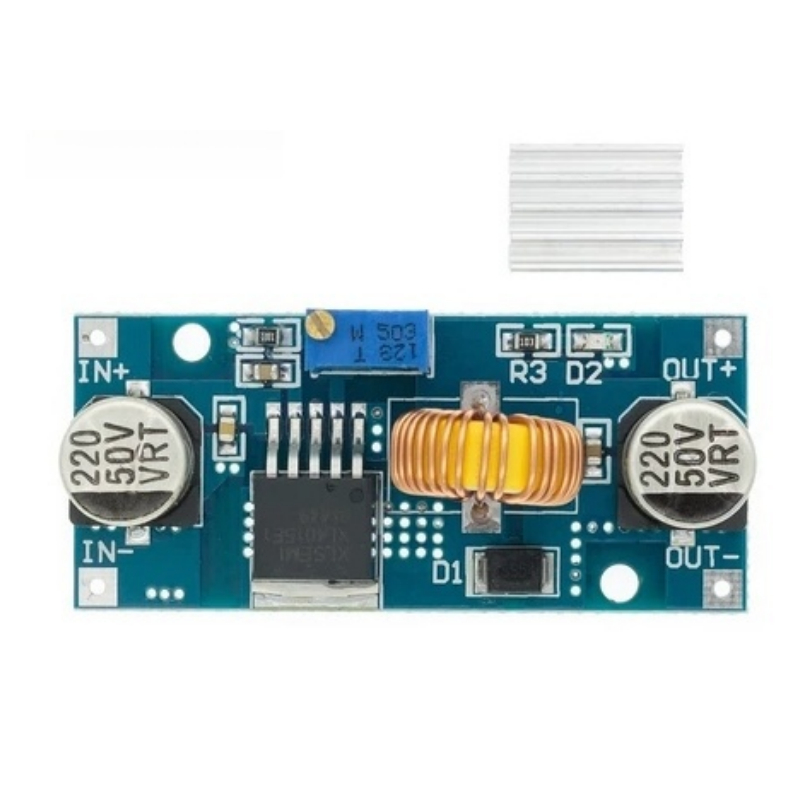 DCDC XL4015 adjustable step-down module 4~38V high power 96% high efficiency low ripple 5A ...