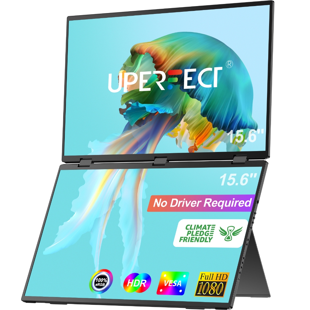 Uperfect portable monitor 15.6 inch Cheap Dual Portable Monitor ...