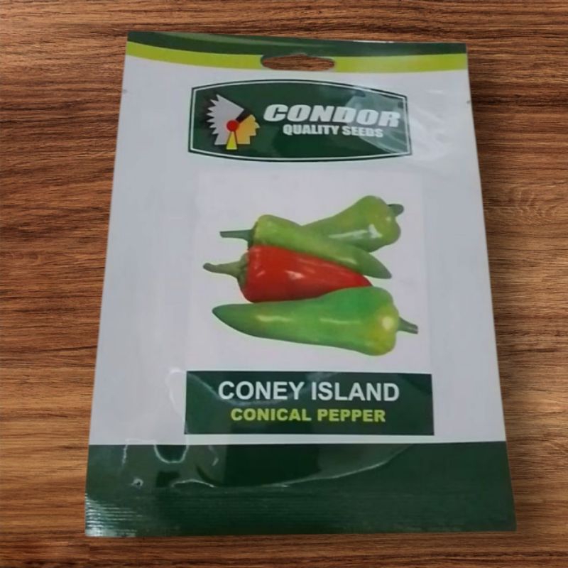 CONICAL PEPPER CONEY ISLAND OPV BELL PEPPER(2GRAMS)CONDOR SEEDS ...