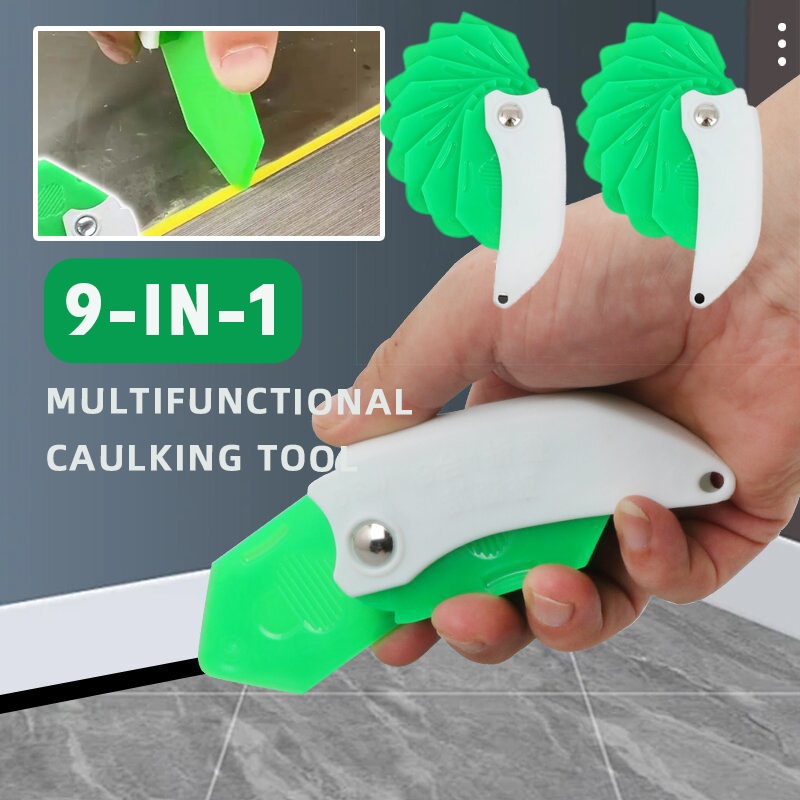 9 In 1 Sealant Smooth Scraper Silicone Remover Caulk Finisher Glue ...