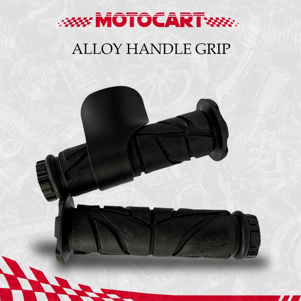 MotoCart ALLOY HANDLE GRIP FOR CLICK, MIO, NMAX, PCX, AEROX, ADV, BEAT ...