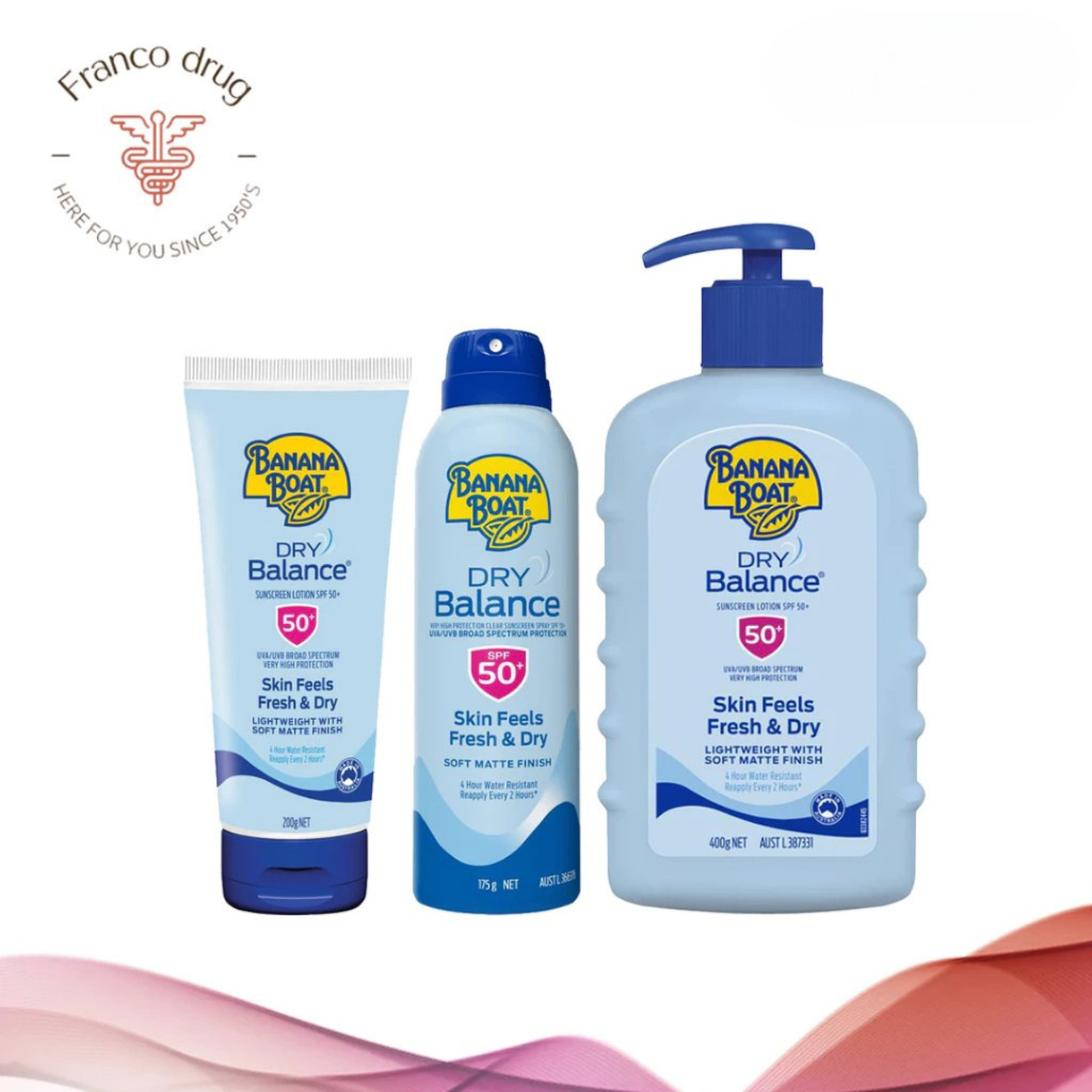 Banana Boat Dry Balance Sunscreen Lotion SPF 50+ | Shopee Philippines