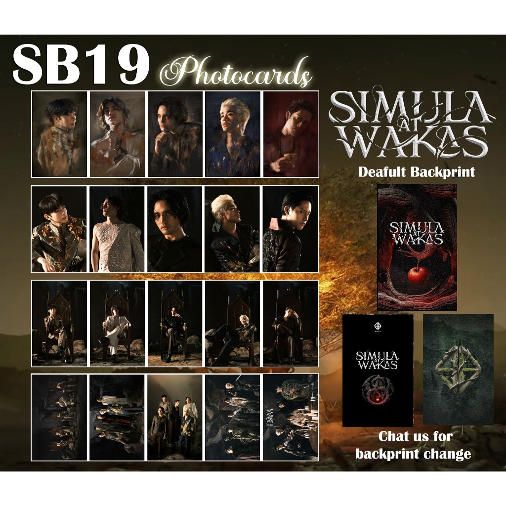 SB19 - Simula at Wakas Unofficial Photocards | Shopee Philippines