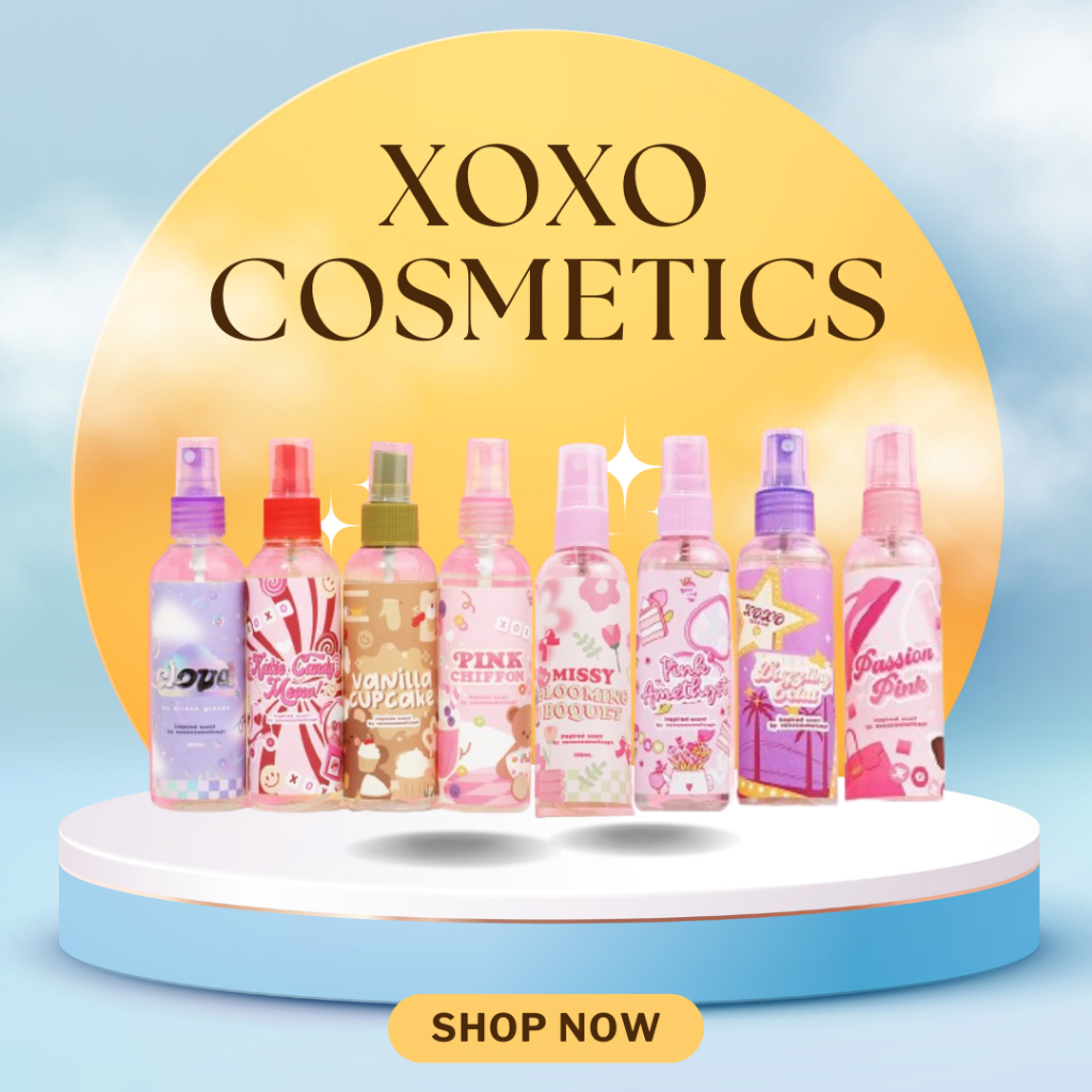 XOXO COSMETICS BIG VERSION |CLOUD|PINK CHIFFON|VANILLA|KATY MEOW ...