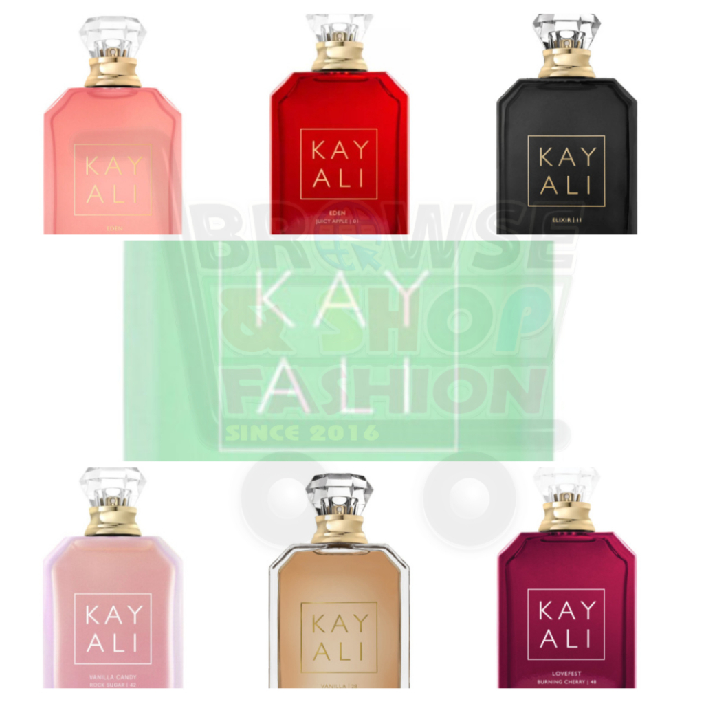 Kay Ali Perfume Collections 100ml EDP Pistaschio Gelato, Elixir 2 ...