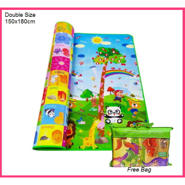 Waterproof Thick Double Size 1-3 Person Random Color and Design Travel ...