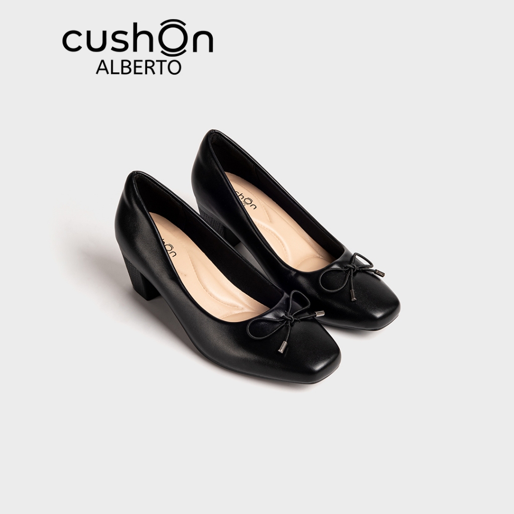 ALBERTO cushOn Women's Heidy Mid Heel Pumps | Shopee Philippines