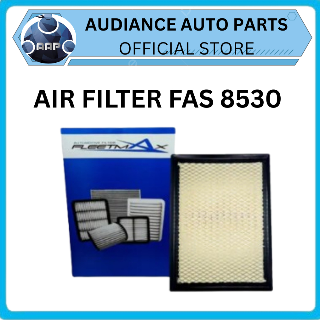 ORIGINAL FLEETMAX AIR FILTER FAS - 8530 FOR Toyota Fortuner, Innova, Hi ...