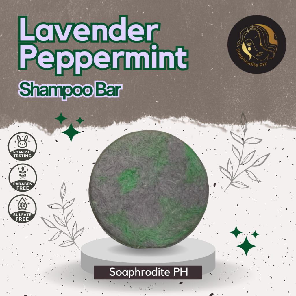 [New Formula] Soaphrodite PH CGM Sulfate Free Lavender Peppermint Shampoo Bar | Shopee Philippines