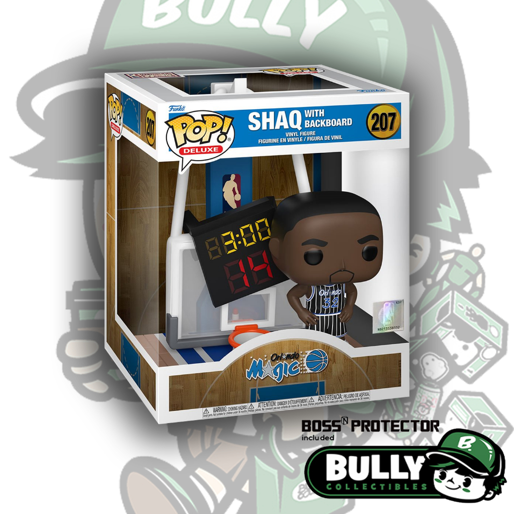 Funko POP! Deluxe: NBA Legends Magic - Shaq with Backboard 207 With ...