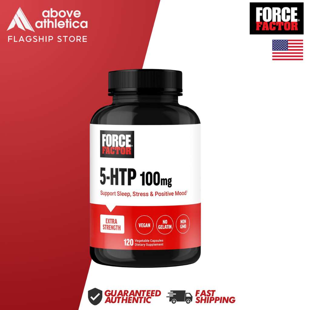 Force Factor 5-HTP - 120 capsules - Sleep Aid and Mood Support ...