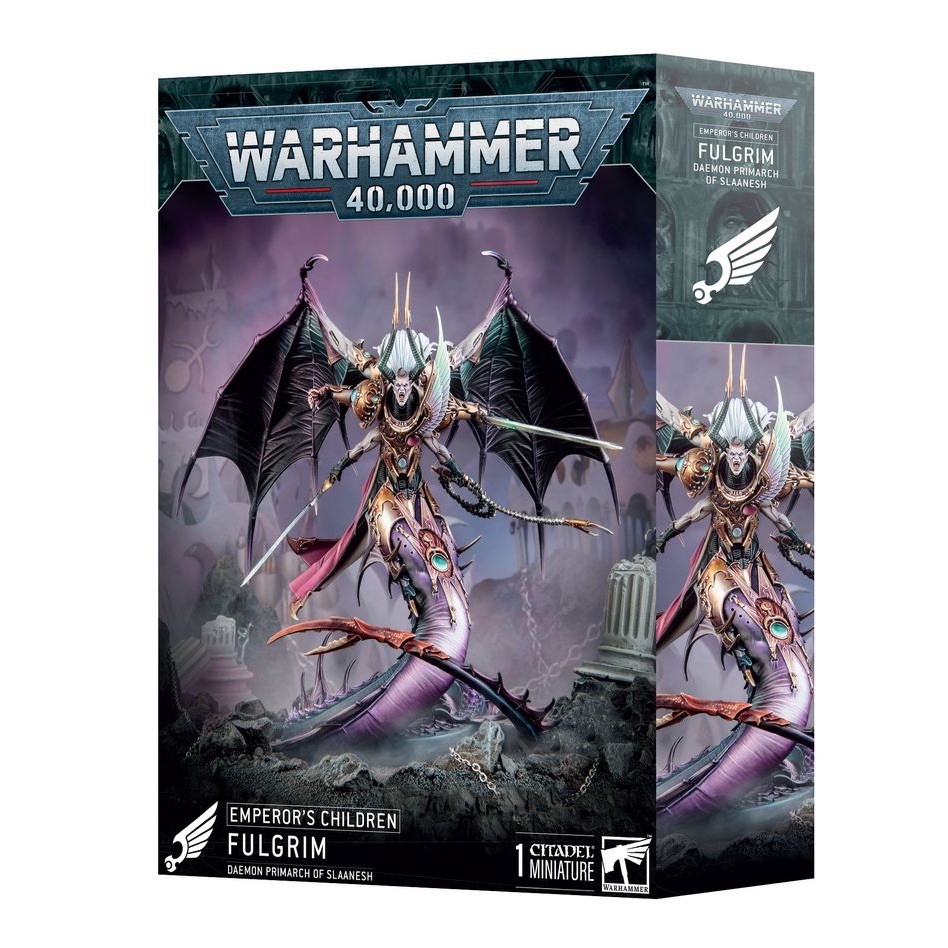 Warhammer 40K: Fulgrim - Daemon Primarch of Slaanesh Authentic War Game ...