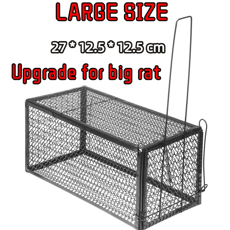 Mouse Trap Large Size Live Rat Rodent Trap Mouse Cage Mousetrap Bait ...