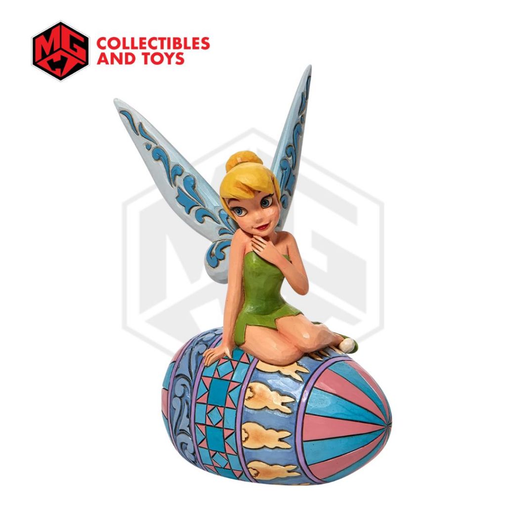 ENESCO: Disney Traditions Peter Pan Tinker Bell Sitting on Easter Egg ...