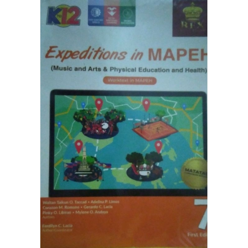 Preloved|USED Textbook MAPEH Grade 7 "Matatag Curriculum"[for reference ...
