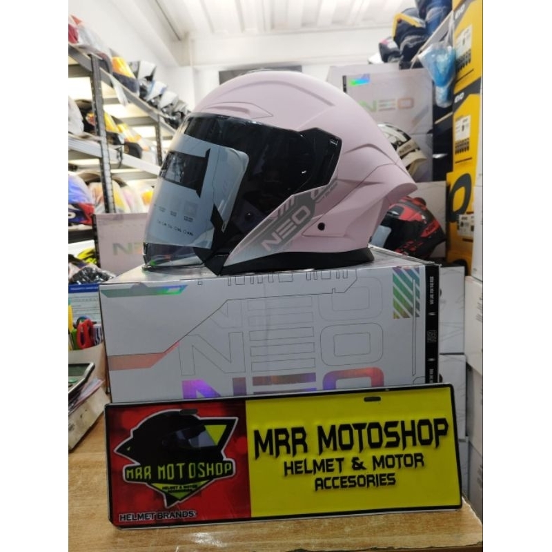 Spyder neo blade matte pink half face helmet | Shopee Philippines