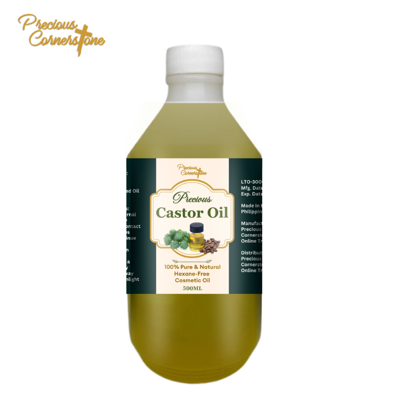 PCS CASTOR OIL 500ML 100% PURE, ORGANIC & COLD PRESSED | Shopee Philippines
