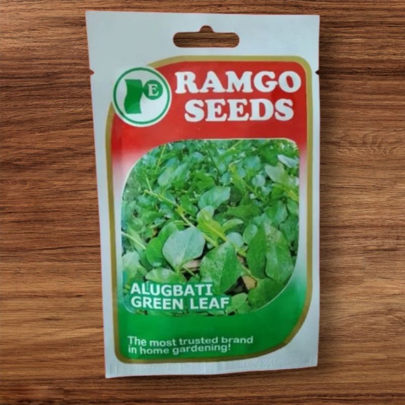 GREEN ALUGBATI SEEDS 1 ORIGINAL PACK( RAMGO)SEEDS | Shopee Philippines