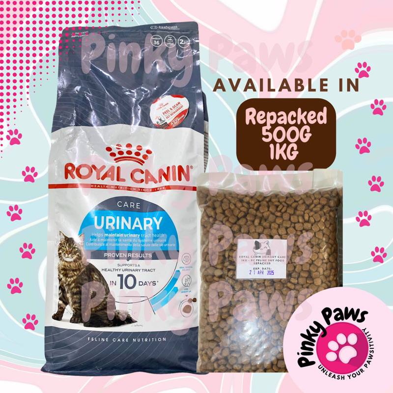 REPACKED RC Urinary Care Dry food 500G & 1KG- RC Feline Dry Food ...