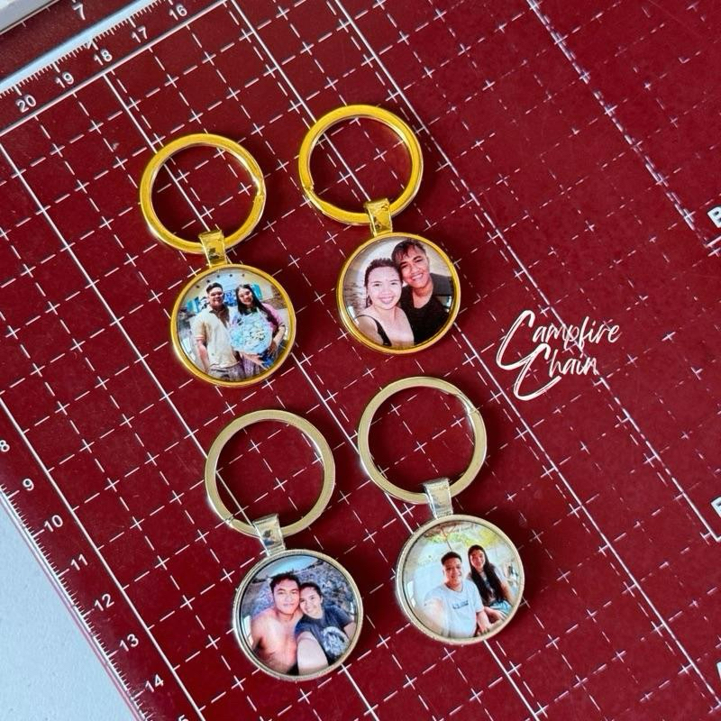 Campfire Chain- Customized Vintage Bezel Keychain | Shopee Philippines