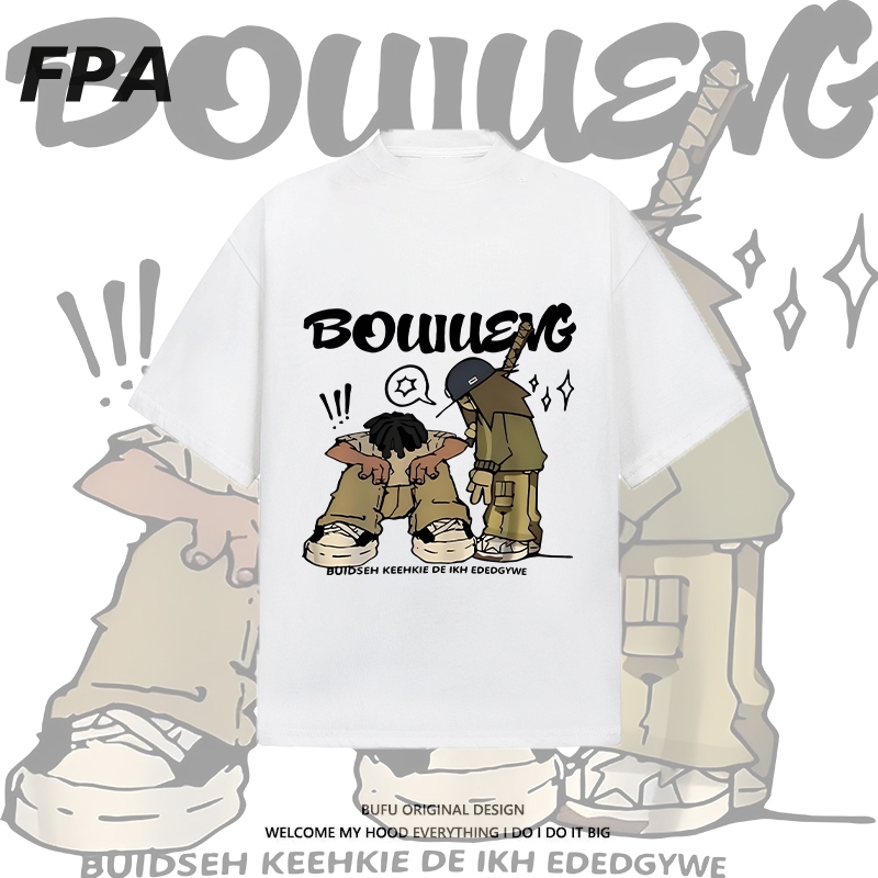 FPA 【 New Product 】Gangster T-shirt Anime shirt Vintage tshirt for men ...