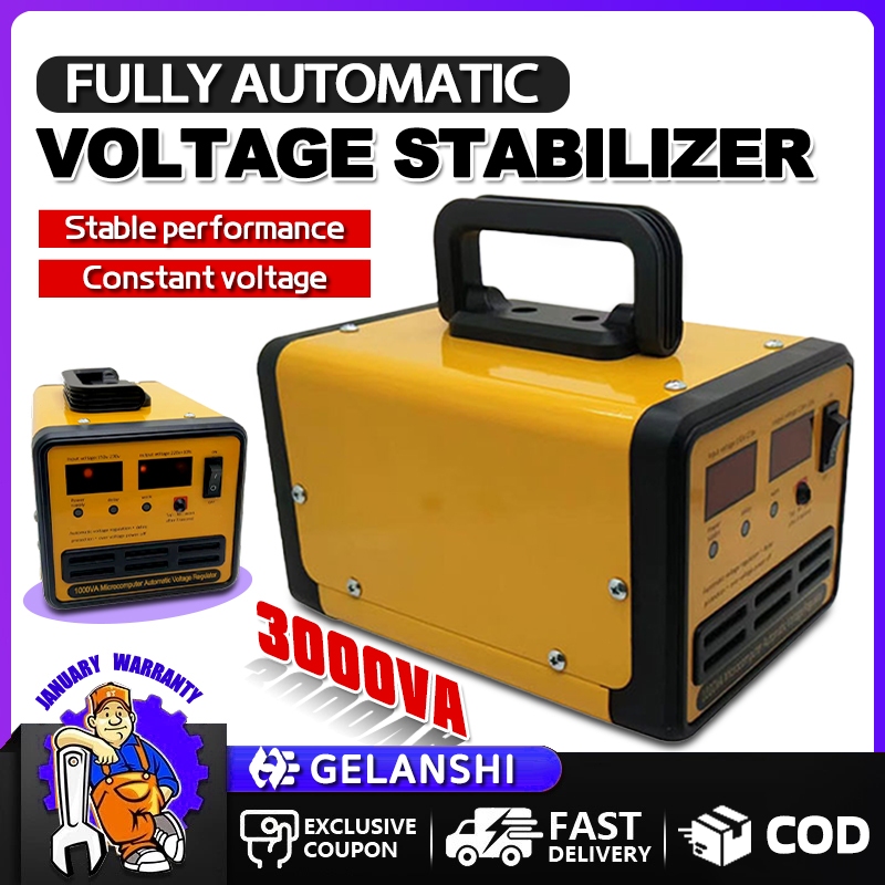 AVR 3000 Watts Automatic Voltage Regulator SVR-3000VA/2000VA/1000VA ...