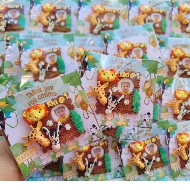 Safari Theme Ref Magnet BirthdaySouvenir | Shopee Philippines